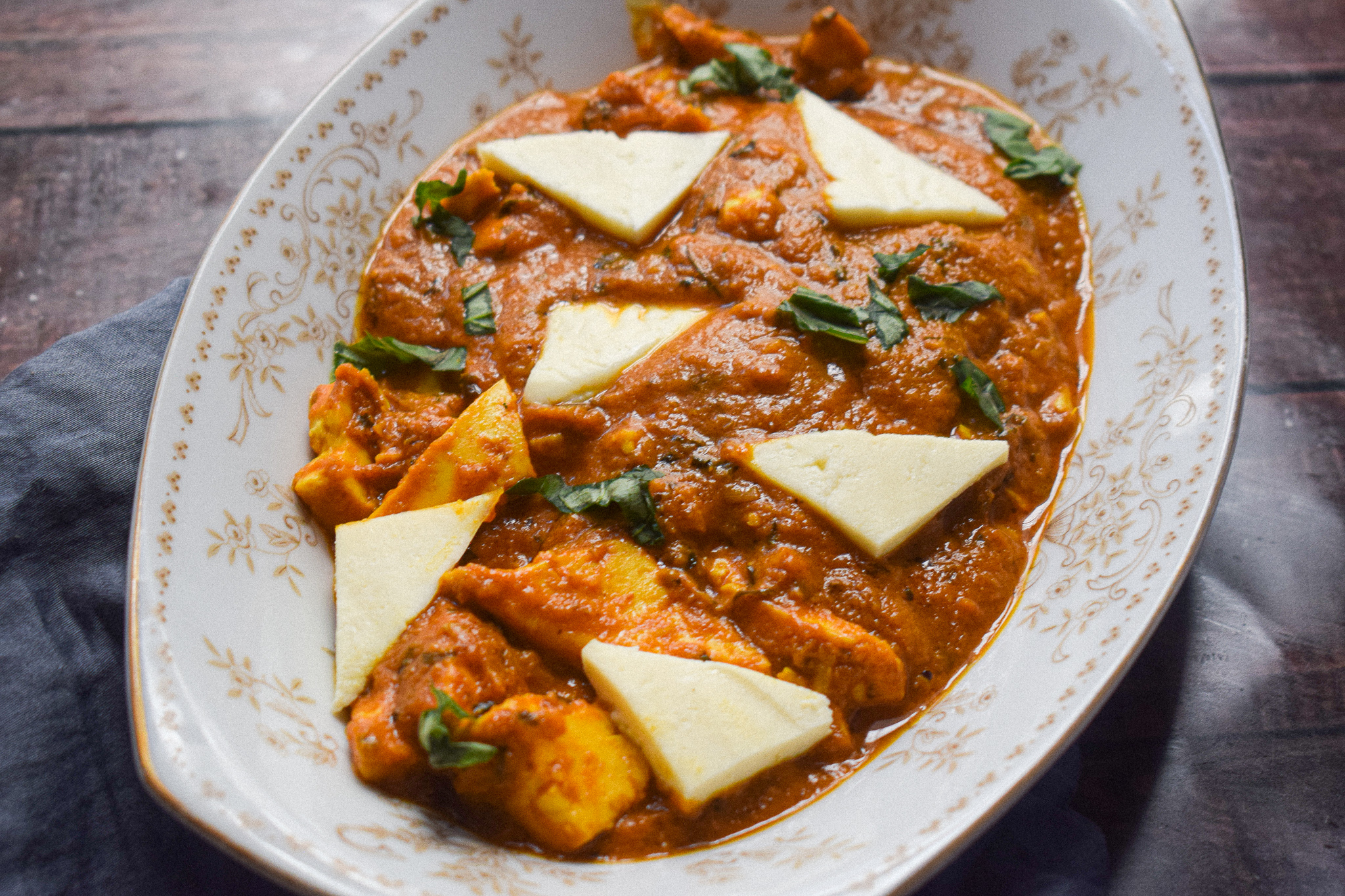Lehsuni Paneer - Recipes for the regular homecook